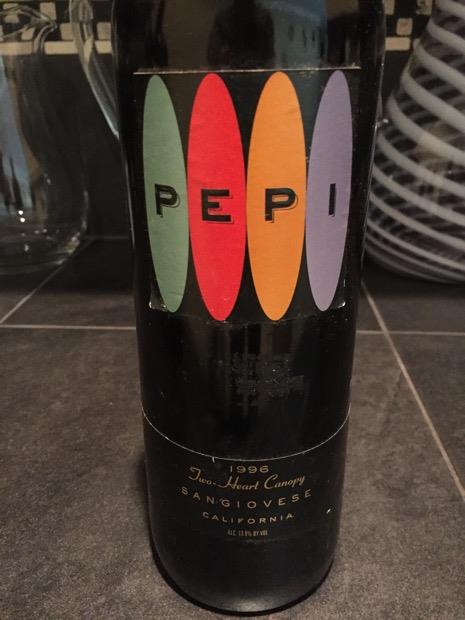 1997 Robert Pepi Due Baci Cabernet Sauvignon/Sangiovese, USA ...