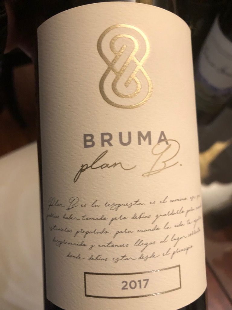 2017 Bruma Plan B Tinto, Mexico, Baja California, Valle de Guadalupe ...