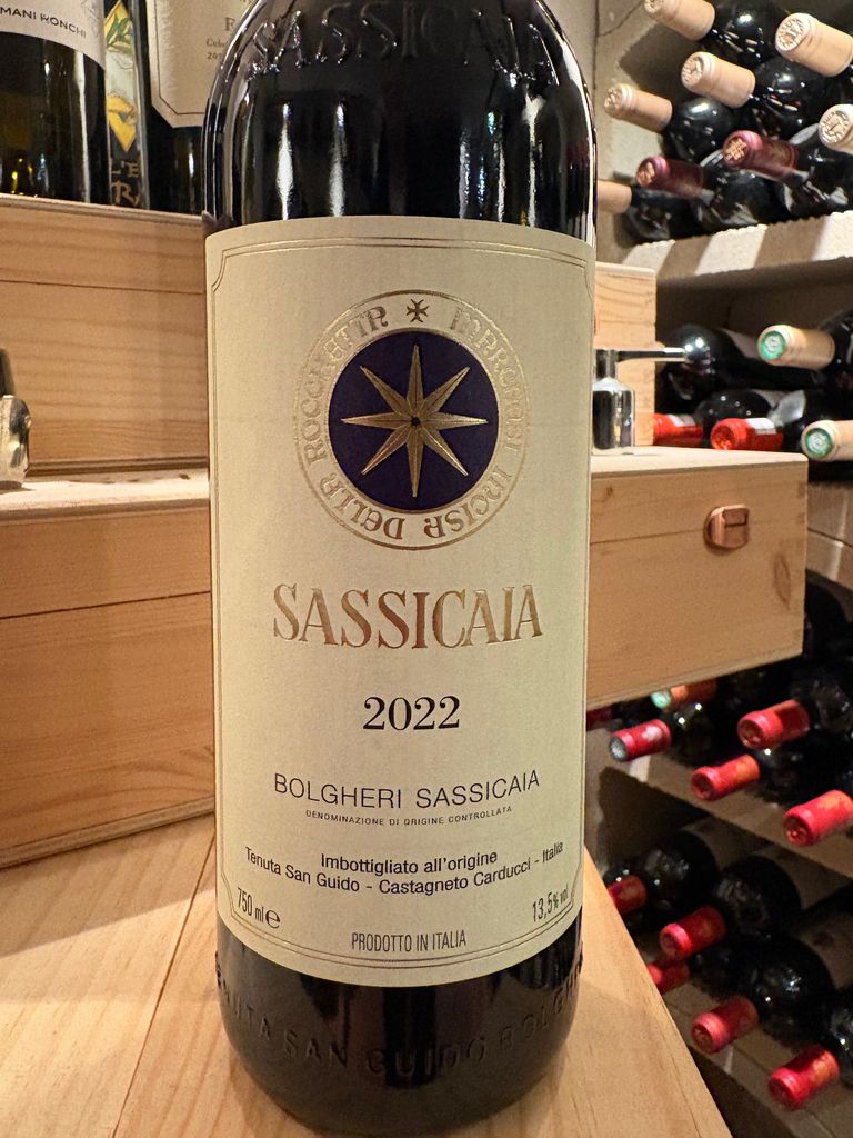 2022 Tenuta San Guido Sassicaia, Italy, Tuscany, Bolgheri, Bolgheri ...