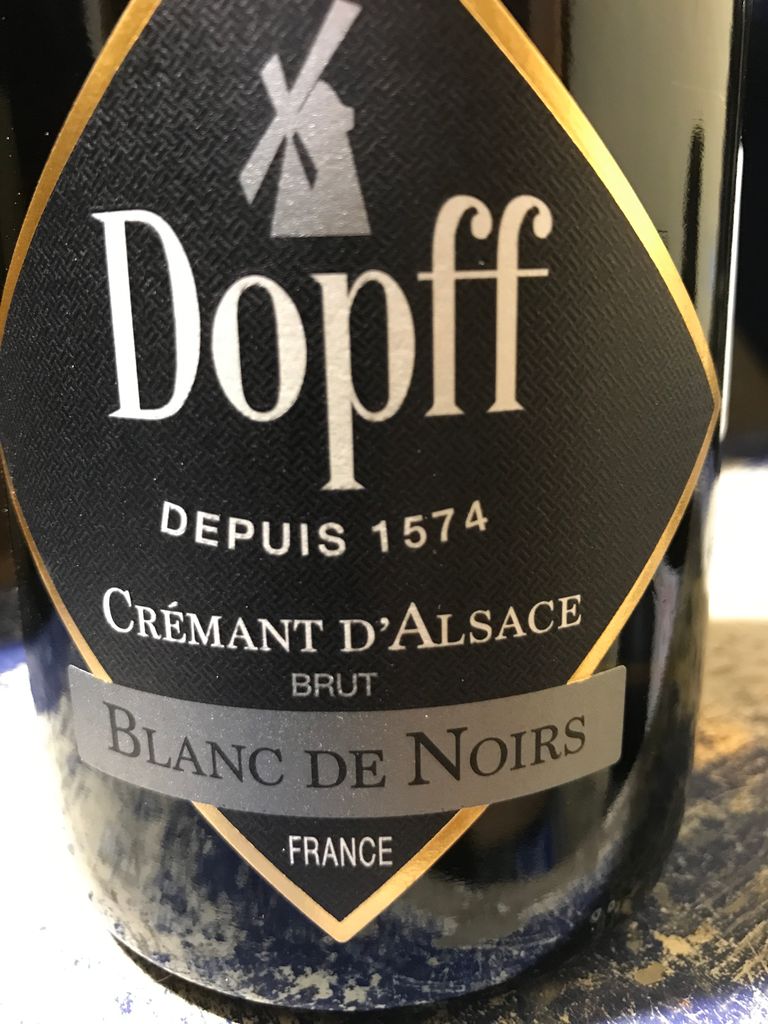 2020 Dopff au Moulin Crémant d'Alsace Pinot Noir Blanc de Noirs, France ...