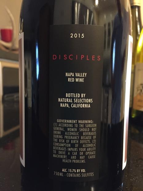 2015 Natural Selections Disciples, USA, California, Napa Valley ...
