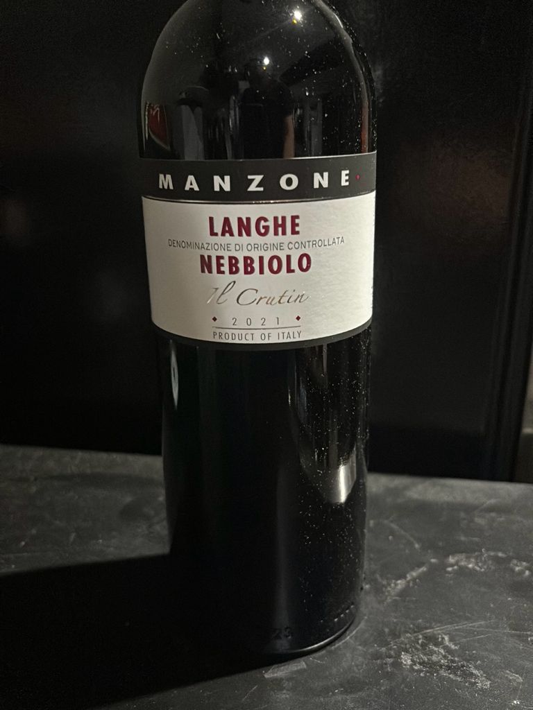 2020 Giovanni Manzone Langhe Nebbiolo, Italy, Piedmont, Langhe, Langhe ...