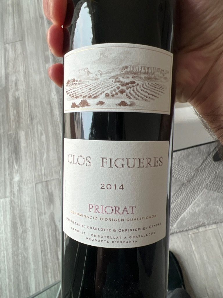 2014 Clos Figueras Priorat Clos Figueres, Spain, Catalunya, Priorat ...
