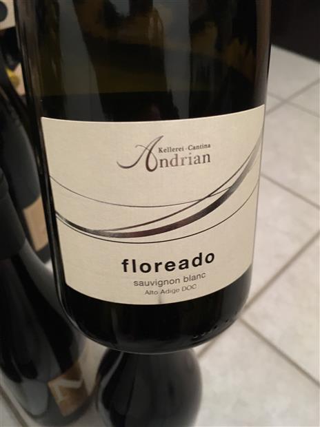 2017 Kellerei Cantina Andrian Sauvignon Floreado, Italy, Trentino-Alto ...
