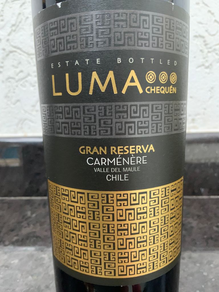 2020 Invina Carménère Luma Chequén Gran Reserva, Chile, Maule Valley ...
