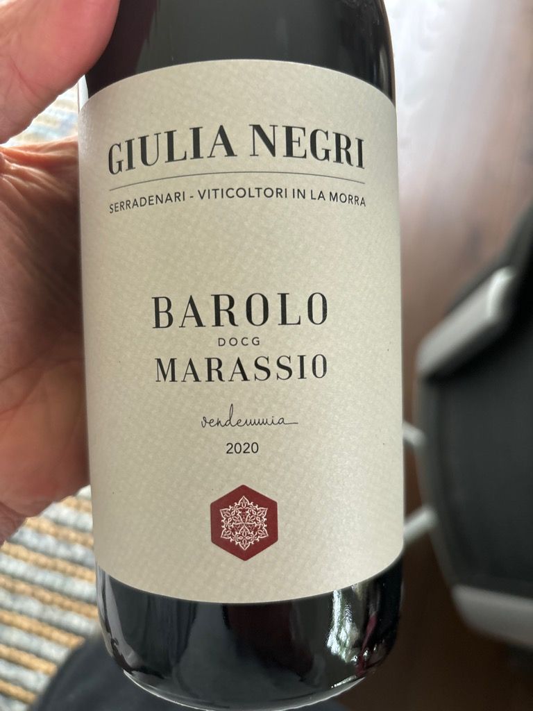 2020 Giulia Negri Barolo Marassio, Italy, Piedmont, Langhe, Barolo ...