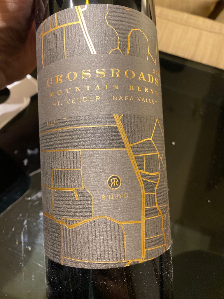 2021 Rudd Crossroads Mt. Veeder Mountain Blend, USA, California, Napa ...