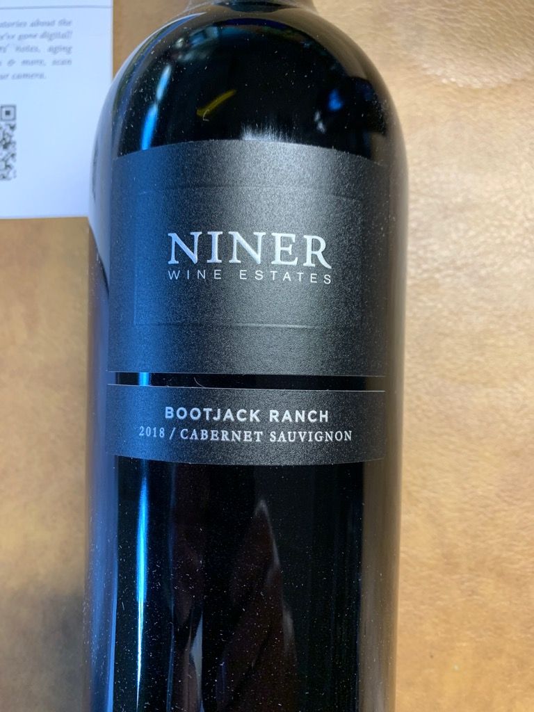 2019 Niner Wine Estates Cabernet Sauvignon Reserve Bootjack Ranch, USA ...