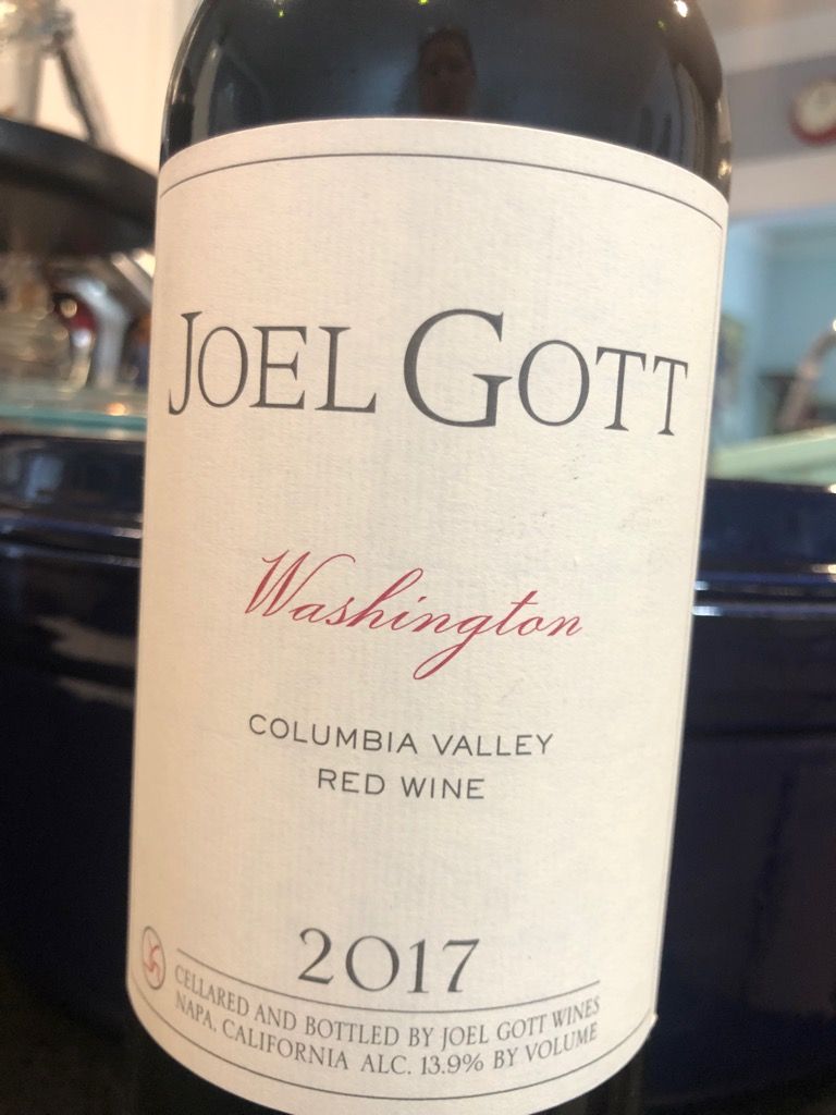 2018 Joel Gott Red Wine Columbia Valley, USA, Washington, Columbia ...