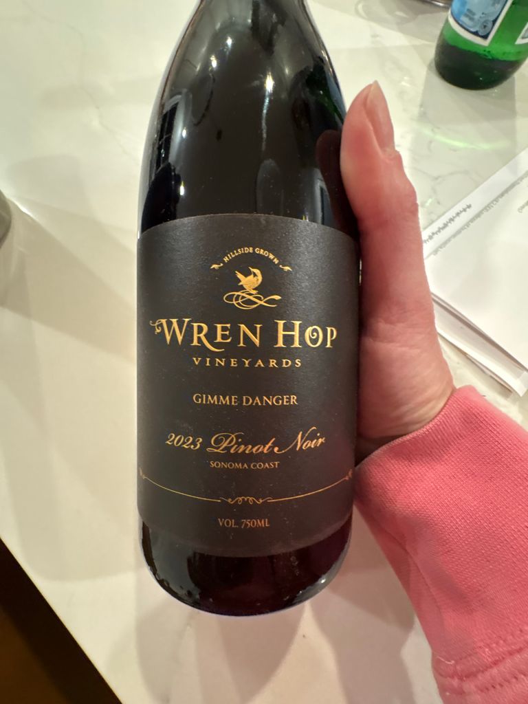 2023 Wren Hop Pinot Noir Gimme Danger, USA, California, Sonoma County ...
