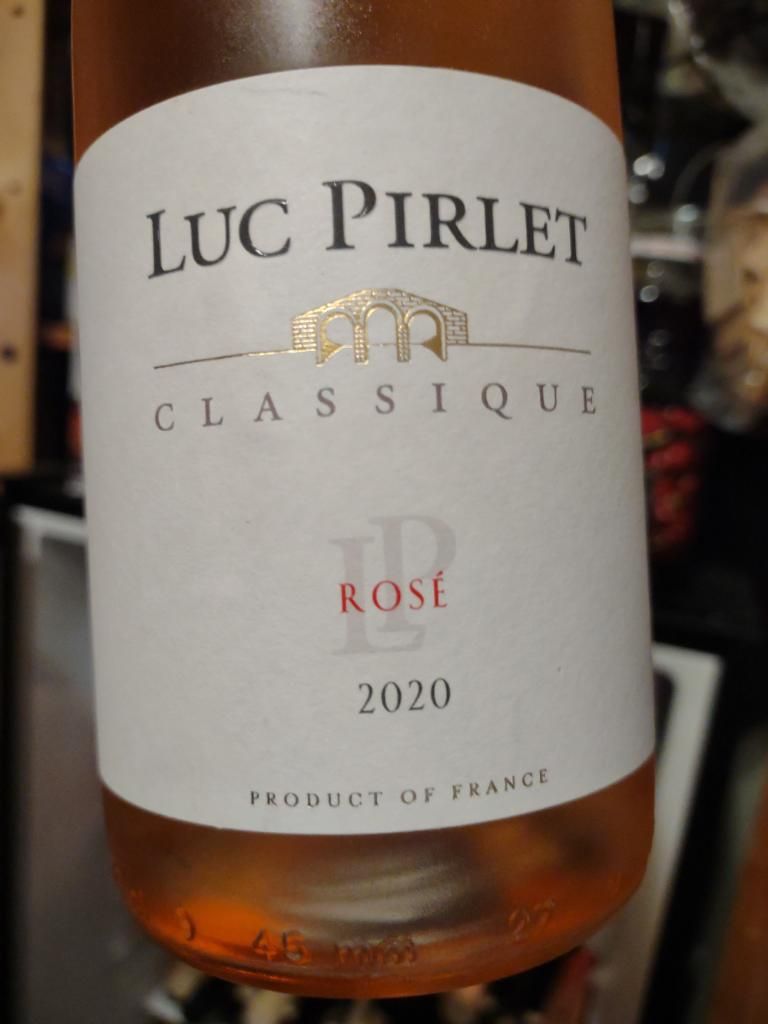 2020 Luc Pirlet Grenache Vin de Pays d'Oc Rosé, France, Languedoc ...