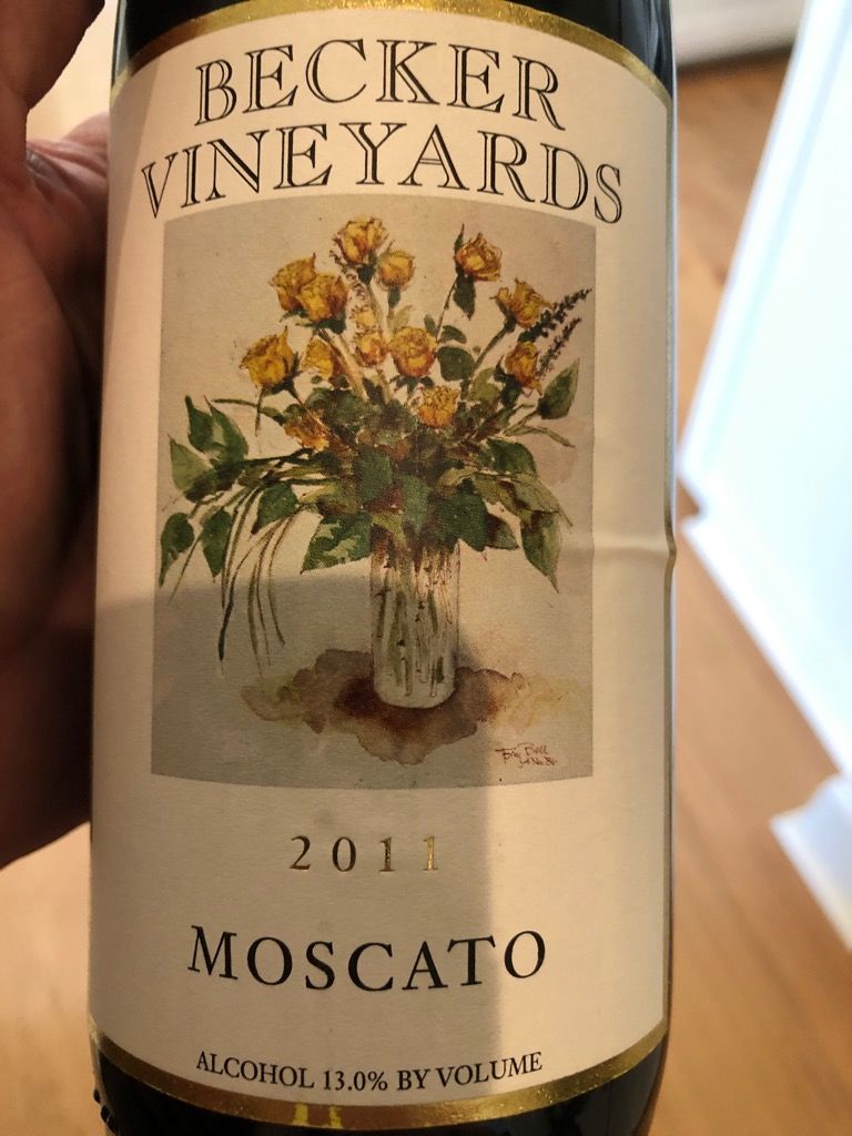 2009 Becker Vineyards Moscato, USA, Texas, Texas Hill Country ...