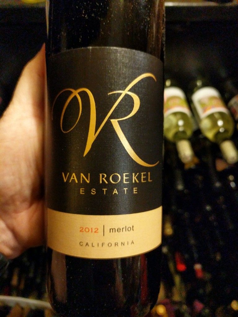 2014 Van Roekel Vineyards Merlot, USA, California, South Coast ...