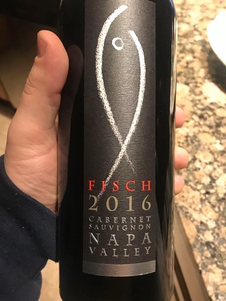 2016 Fisch Cabernet Sauvignon, USA, California, Napa Valley - CellarTracker