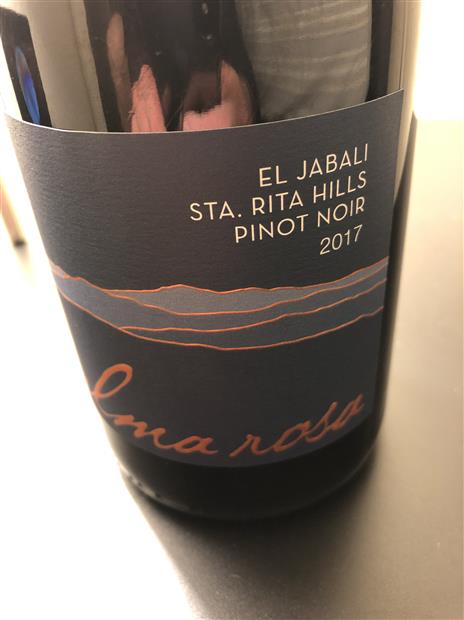 2017 Alma Rosa Pinot Noir El Jabali Vineyard, USA, California, Central ...