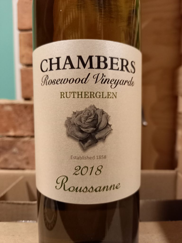 2021 Chambers Rosewood Roussanne, Australia, Victoria, North East ...