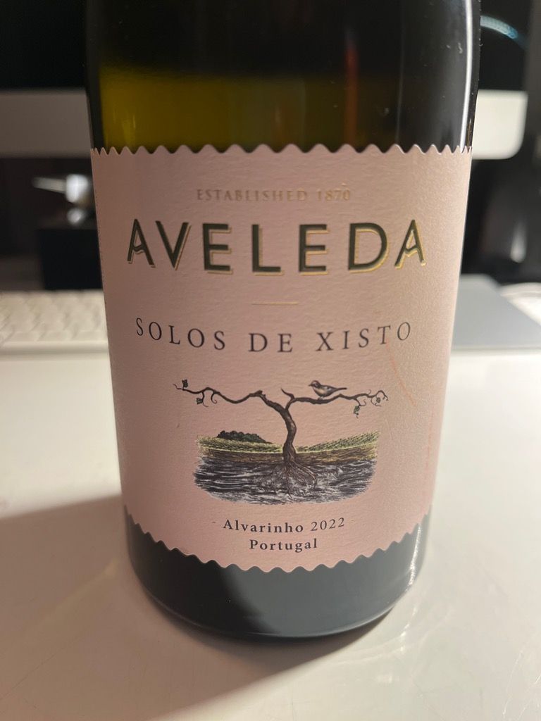 2023 Aveleda Alvarinho Solos de Xisto, Portugal, Minho, Vinho Regional Minho - CellarTracker