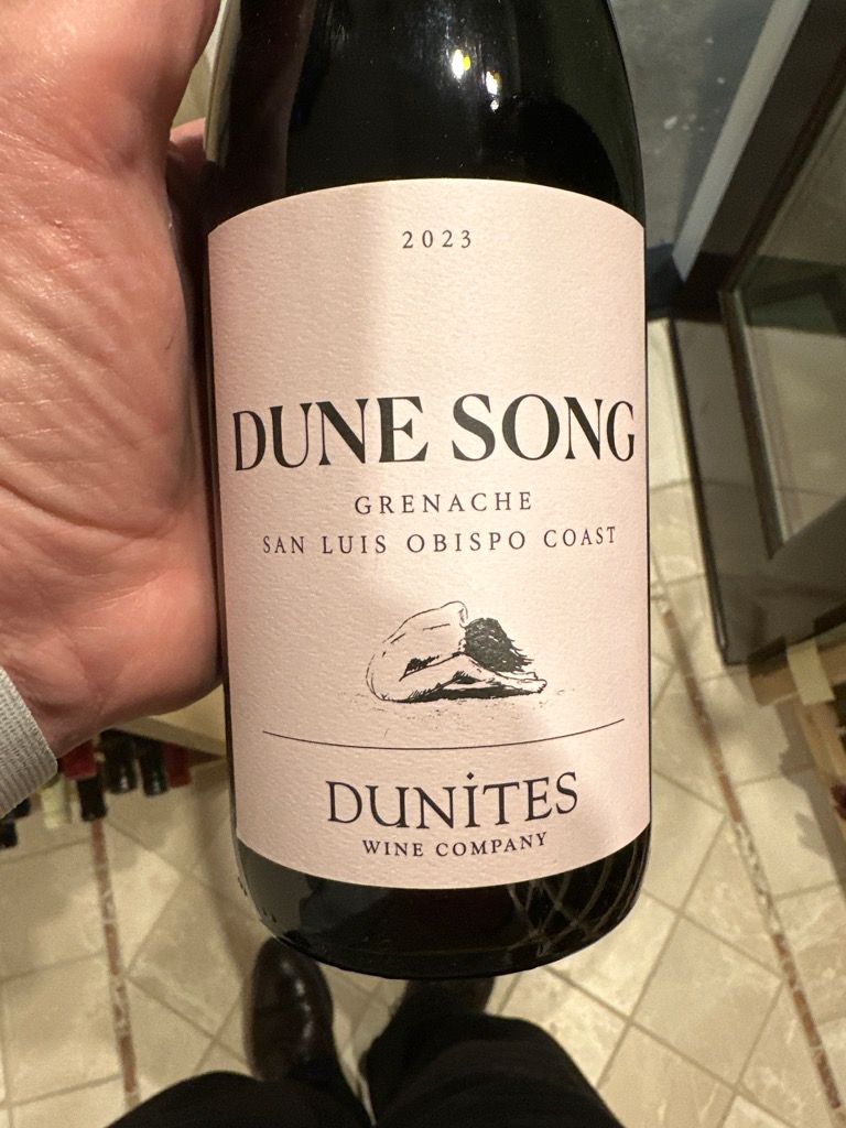2023 Dunites Wine Company Grenache Dune Song, USA, California, Central ...