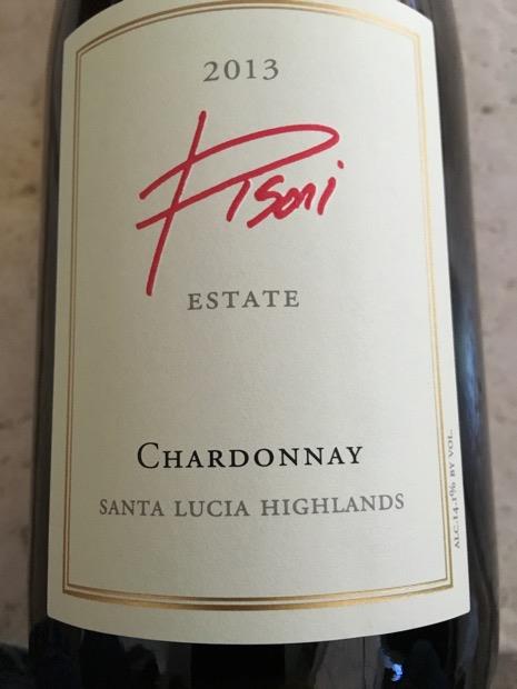 2013 Pisoni Chardonnay Estate, USA, California, Central Coast, Santa ...