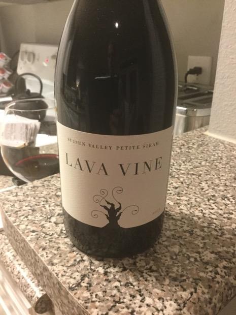 2013 Lava Vine Petite Sirah, USA, California, North Coast, Suisun ...