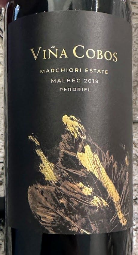 2019 Viña Cobos Malbec Marchiori Vineyard, Argentina, Mendoza, Lujan de ...
