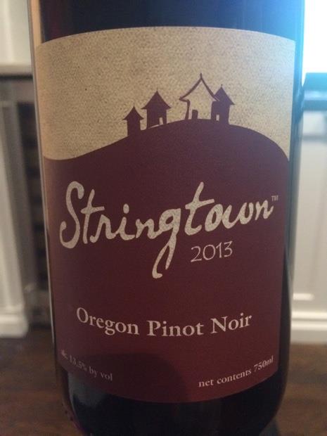 2011 Stringtown Pinot Noir, USA, Oregon, Willamette Valley - CellarTracker