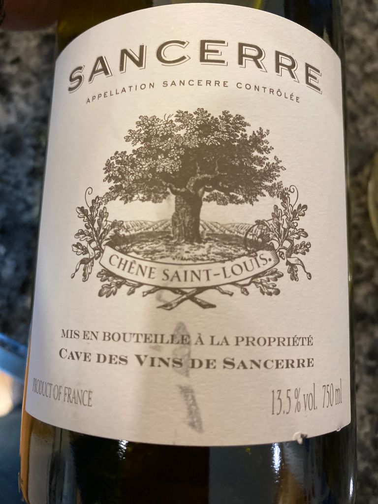 2019 Cave De Vins De Sancerre Sancerre chene saint louis, France, Loire ...