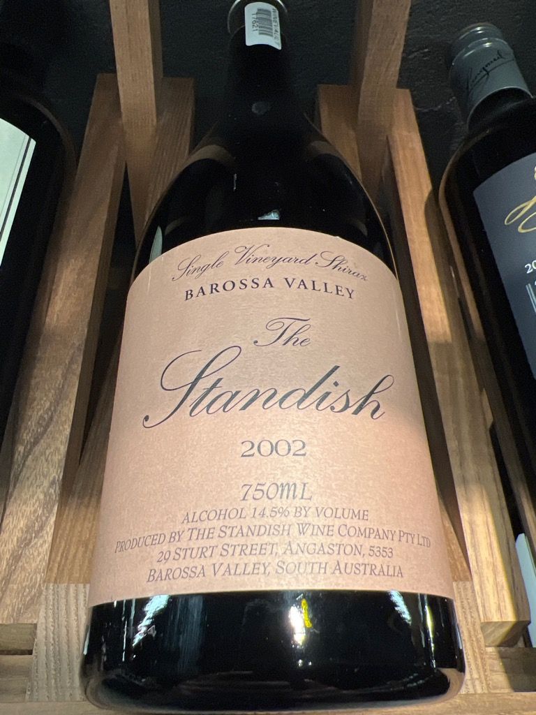2002 The Standish Wine Company Shiraz The Standish, Australia, South ...