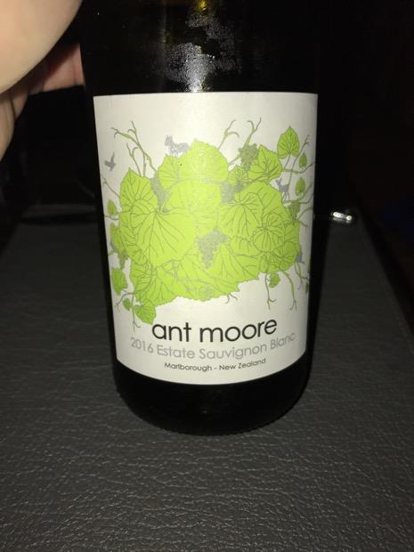 2016 Ant Moore Sauvignon Blanc, New Zealand, South Island, Marlborough ...