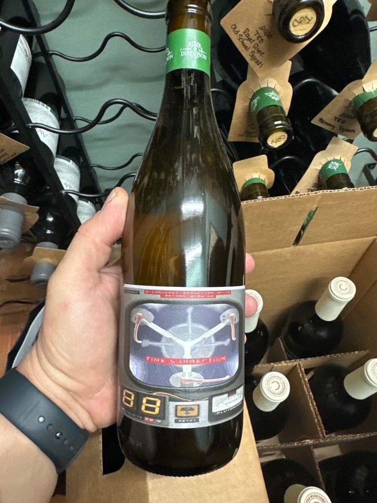 2022 Time & Direction 1.21 Gigawatts Les Collines Vineyard, USA, Washington, Columbia Valley ...