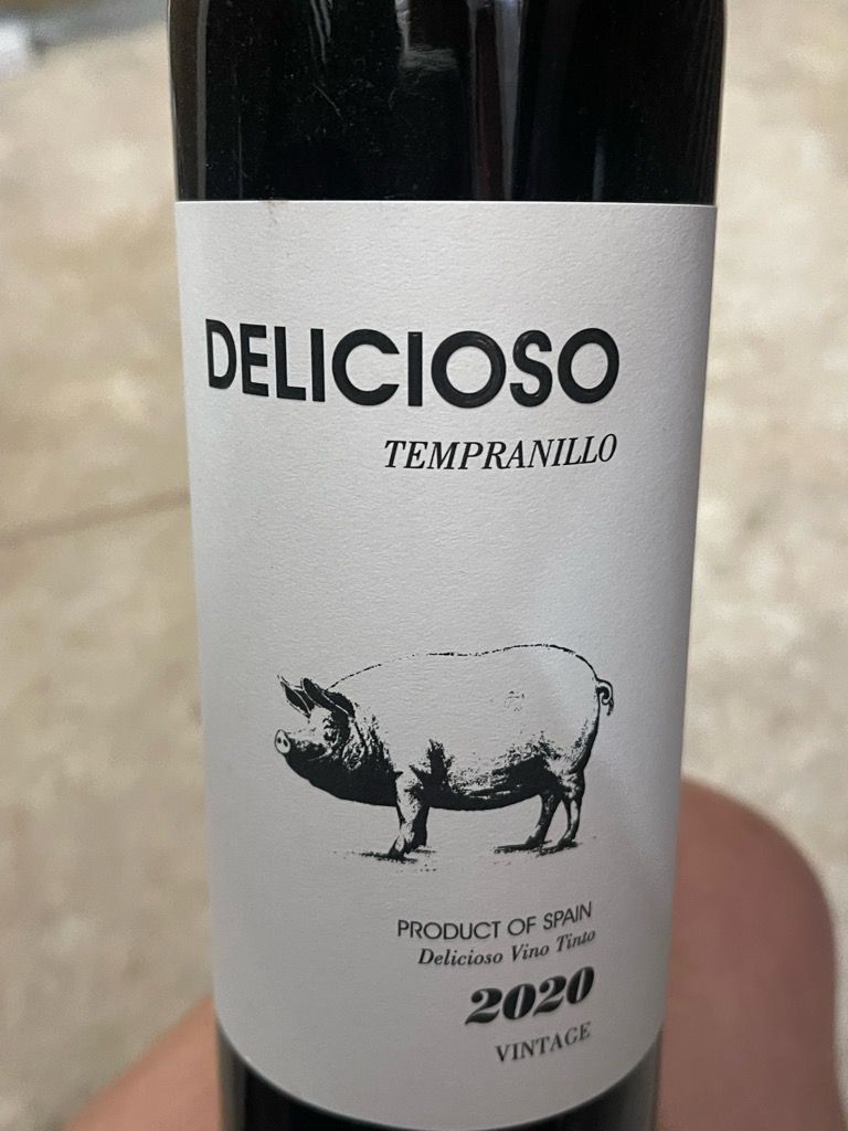 2021 Cooperativa San Antonio Abad Tempranillo Delicioso, Spain ...