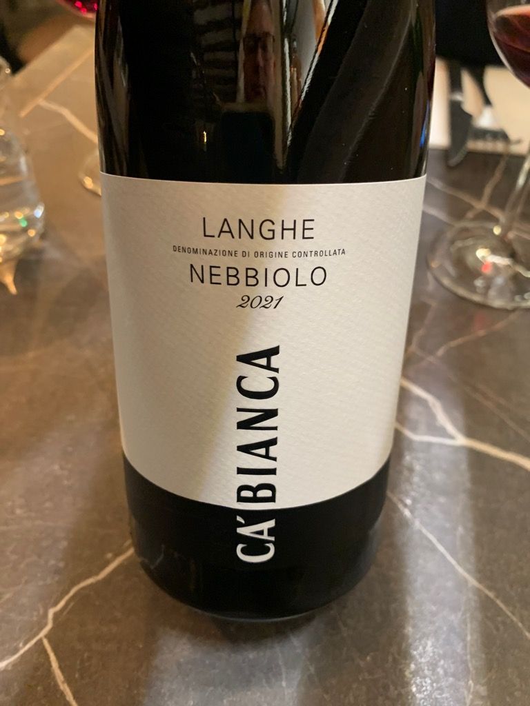 2021 Ca' Bianca Langhe Nebbiolo, Italy, Piedmont, Langhe, Langhe DOC ...