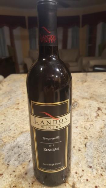 2012 Landon Winery Tempranillo Reserve Bingham Family Vineyards, USA ...