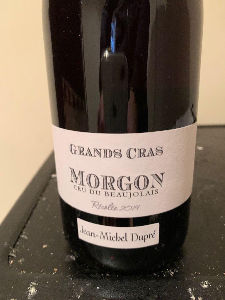 2021 Jean-Michel Dupré Morgon Grands Cras, France, Burgundy, Beaujolais ...