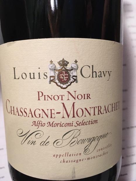 2005 Louis Chavy Chassagne-Montrachet Alfio Moriconi Selection Rouge ...