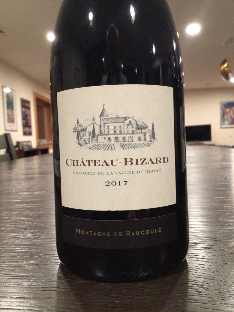 2018 Château Bizard Grignan-les-Adhémar Montagne de Raucoule, France ...