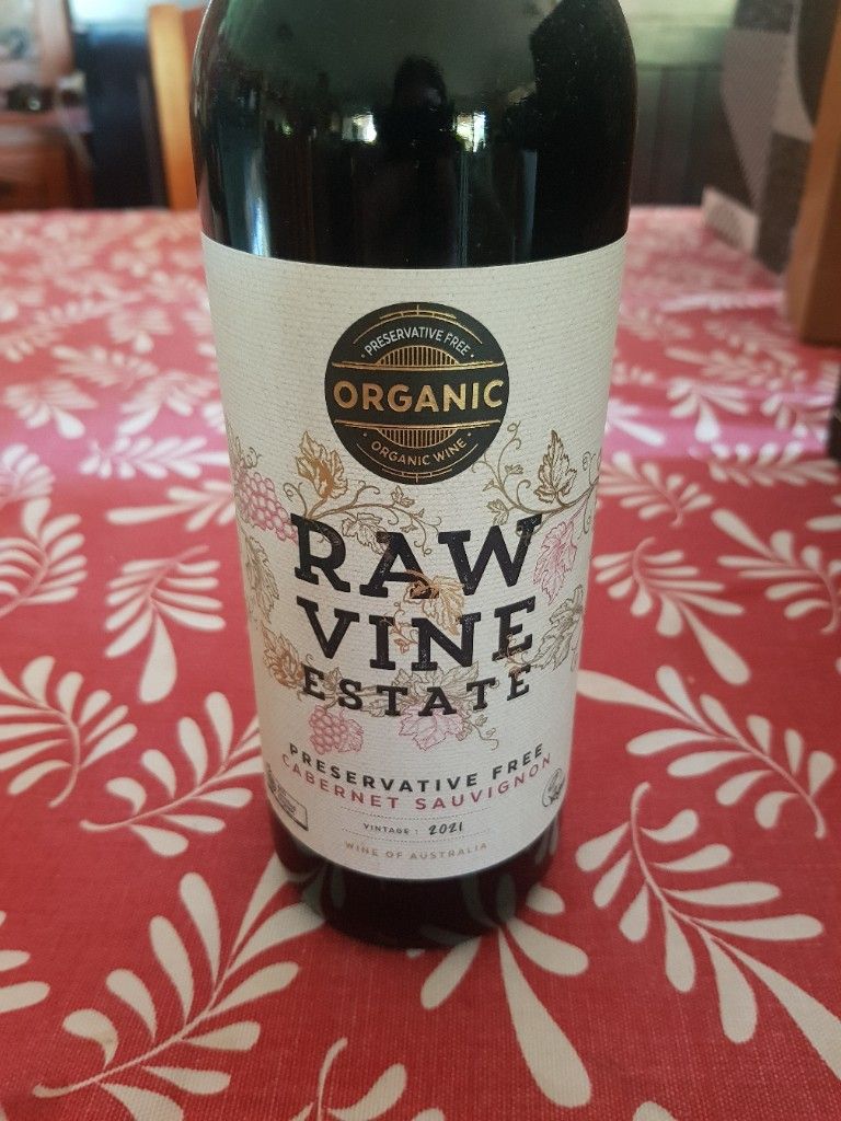 2021 Raw Vine Estate Cabernet Sauvignon, Australia, South Australia ...
