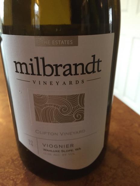 2013 Milbrandt Vineyards Viognier The Estates, USA, Washington ...