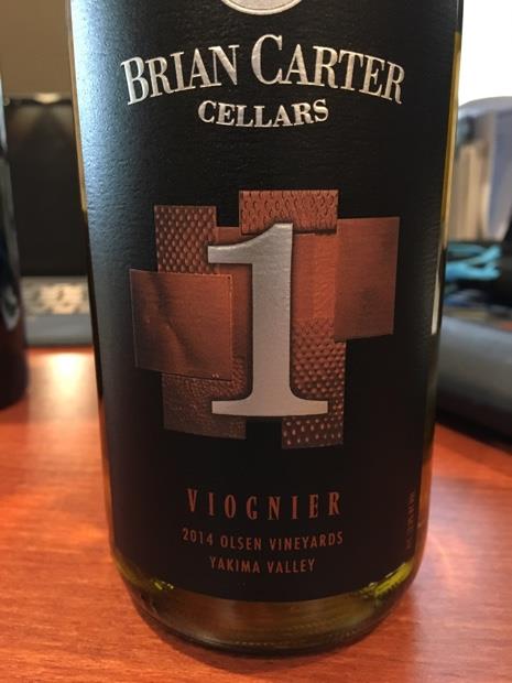 2011 Brian Carter Cellars Viognier One Olsen Vineyards, USA, Washington ...