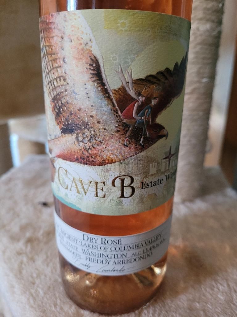 2022 Cave B Estate Winery Merlot Dry Rosé, USA, Washington, Columbia ...