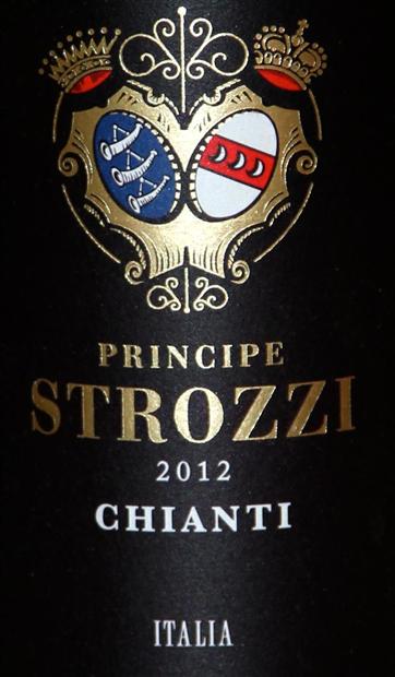 2012 Principe Strozzi Chianti, Italy, Tuscany, Chianti - CellarTracker