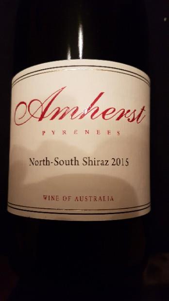 2020 Amherst Shiraz North-South, Australia, Victoria, Western Victoria ...