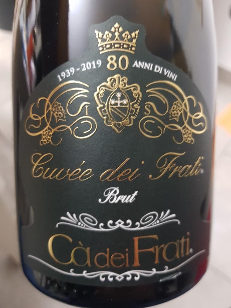 NV Cà dei Frati Lugana Cuvée dei Frati Brut 90%Turbiana 10% Chardonnay ...