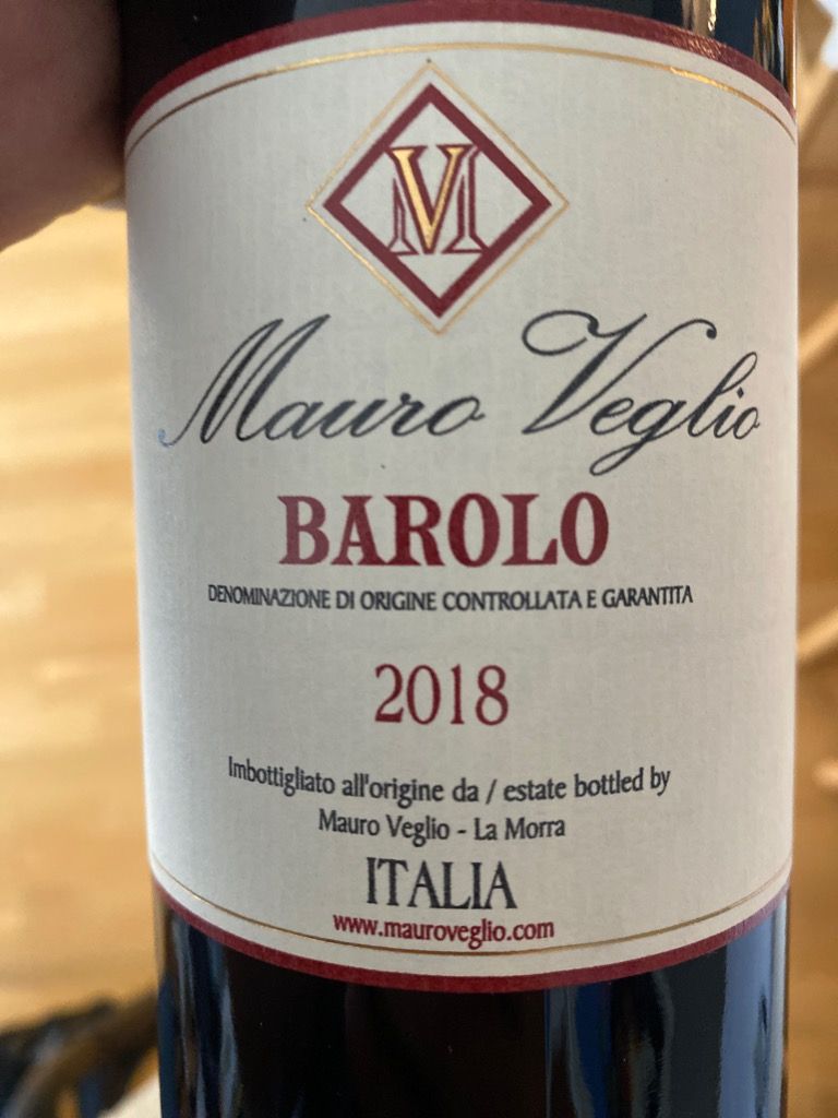 2018 Mauro Veglio Barolo, Italy, Piedmont, Langhe, Barolo - CellarTracker