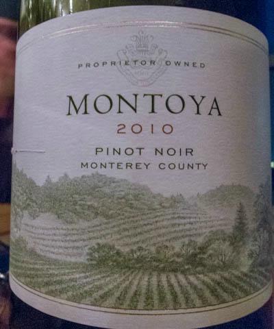 2010 Montoya Vineyards Pinot Noir, USA, California, Central Coast ...
