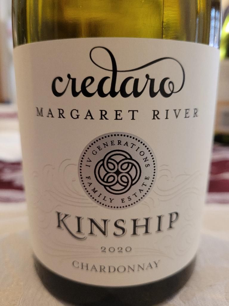 2020 Credaro Estate Chardonnay Kinship, Australia, Western Australia ...