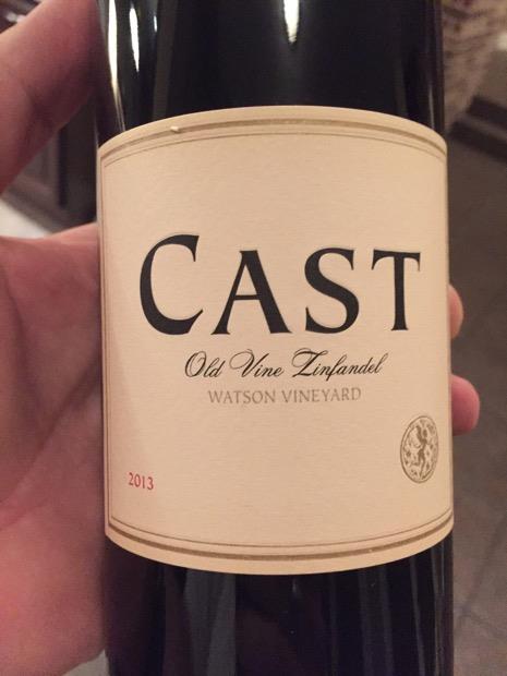 2012 Cast Wines Old Vine Zinfandel, USA, California, Sonoma County, Dry ...