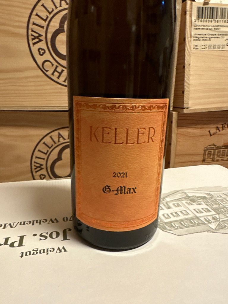 2021 Weingut Keller Riesling G-Max, Germany, Rheinhessen - CellarTracker