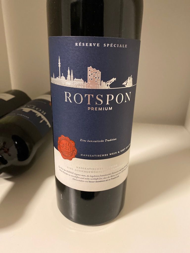 2020 Hanseatisches Wein und Sekt Vin de Pays d'Oc Rotspon Premium ...