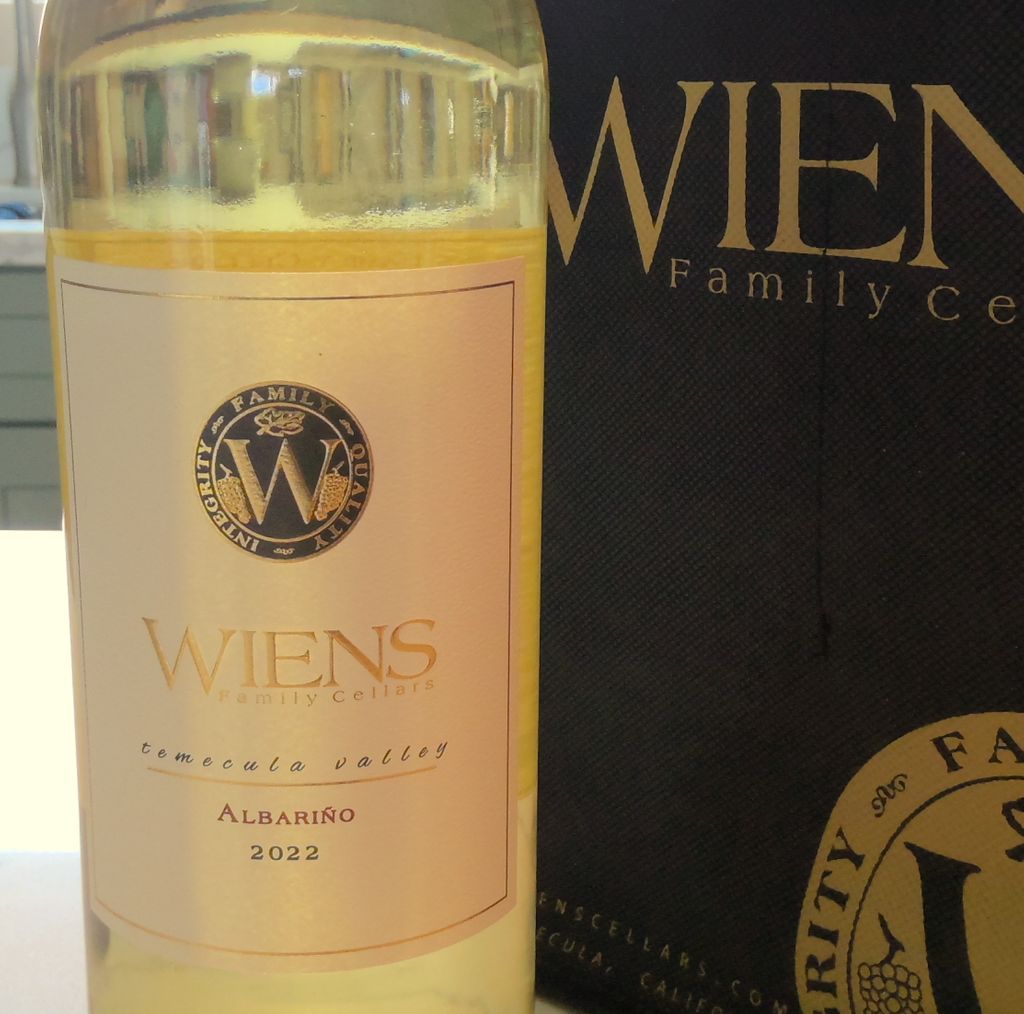 2022 Wiens Family Cellars Albariño, USA, California - CellarTracker